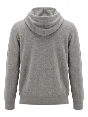 Brunello Cucinelli Zip-up Drawstring Hoodie - No