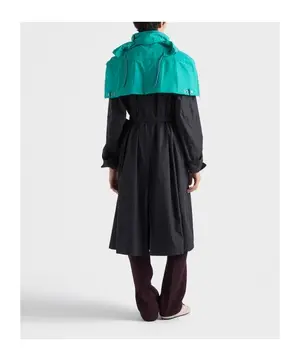 Prada Hooded Pocket Cape
