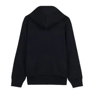 Comme Des Garçons Logo Patch Full Zip Hoodie