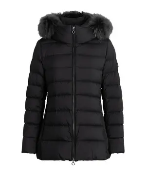 TATRAS Long-sleeve Hooded Padded Jacket - Black