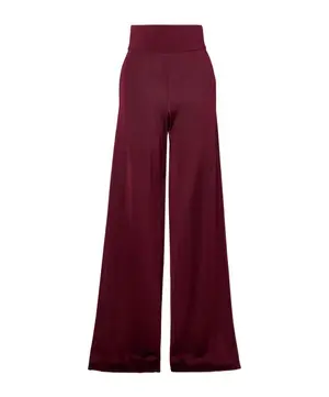 Galvan Draped Cuffed Wide-leg Trousers - Brown
