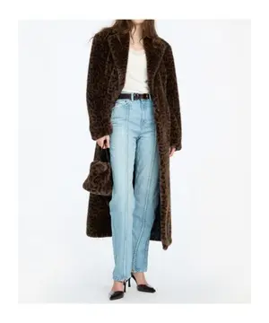 ROTATE BY BIRGER CHRISTENSEN Long Faux Fur Coats