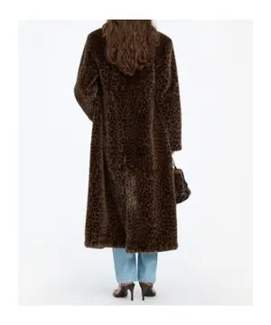 ROTATE BY BIRGER CHRISTENSEN Long Faux Fur Coats