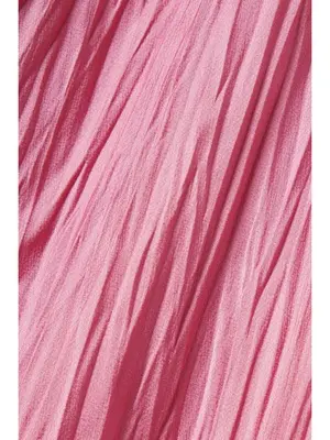 A.L.C. Plissé-satin Maxi Dress