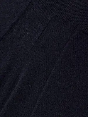 ALLUDE Wool And Cashmere-blend Tapered Track Pants