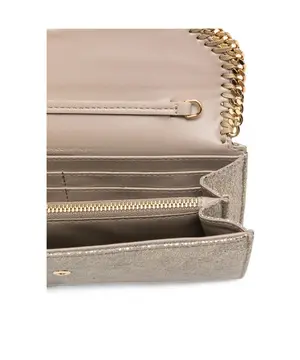 Stella McCartney Falabella Foldover Top Clutch Bag