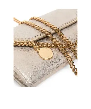 Stella McCartney Falabella Foldover Top Clutch Bag