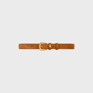 Celine Vivienne Belt 25mm In Suede Calfskin