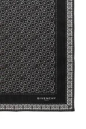 Givenchy Logo Detailed Square Scarf