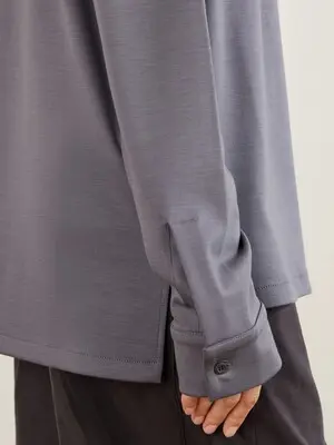 RIER Polar Jogging Virgin Wool Half-zip Sweatshirt