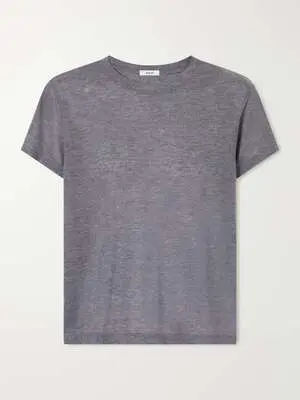 AGOLDE Adine Lyocell-jersey T-shirt - Gray