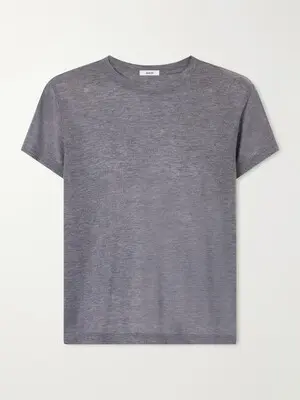 AGOLDE Adine Lyocell-jersey T-shirt - Gray