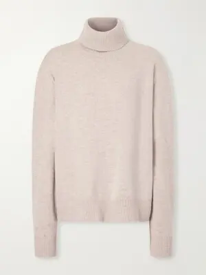 THE FRANKIE SHOP Gala Wool And Cashmere-blend Turtleneck Sweater