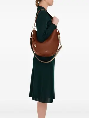 FERRAGAMO Leather Medium Hobo Bag