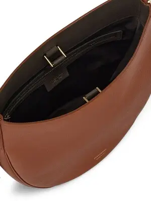 FERRAGAMO Leather Medium Hobo Bag