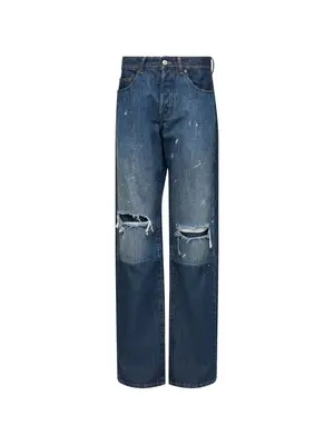 MAISON MARGIELA Barrel Denim Cotton Jeans