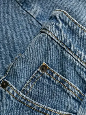 MAISON MARGIELA Wide-leg Denim Jeans - Sky Blue