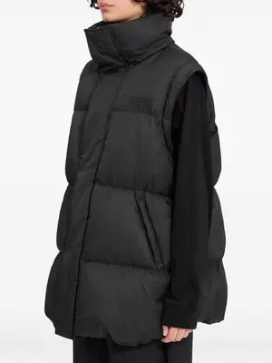 MAISON MARGIELA Padded Down Jacket With Stand Collar