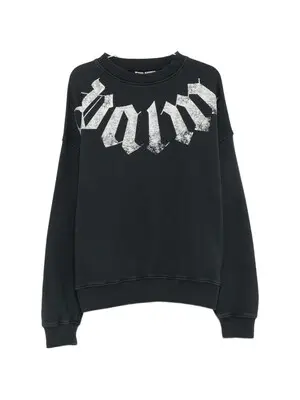 Palm Angels Logo Cotton Sweatshirt