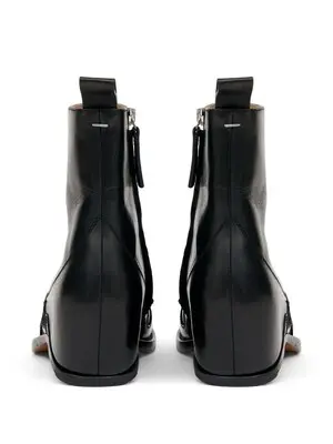 MAISON MARGIELA Leather Ankle Boots