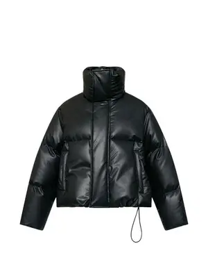 MAISON MARGIELA Short Puffer Jacket - Black