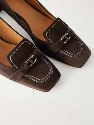 TOD'S 50 Suede Pumps