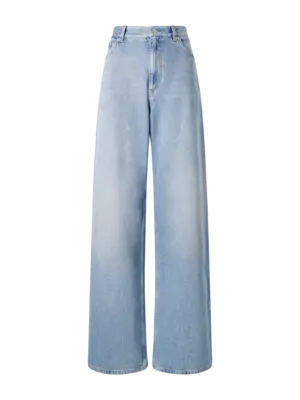 ERDEM Erdem Mid-Rise Wide-Leg Jeans