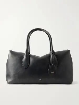 Polo Ralph Lauren Leather Tote Bag