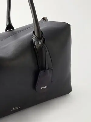 Polo Ralph Lauren Leather Tote Bag