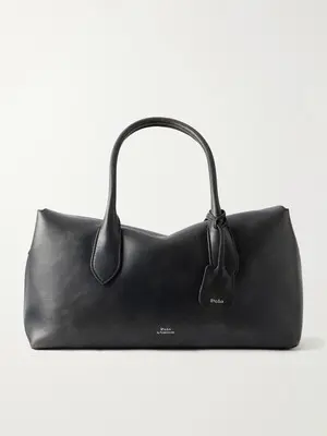 Polo Ralph Lauren Leather Tote Bag - Black