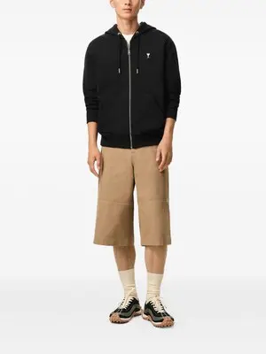AMI Paris De Coeur Full-zip Hoodie