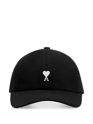 AMI Paris De Coeur Baseball Cap - Black