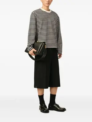 AMI Paris De Coeur Striped T-shirt