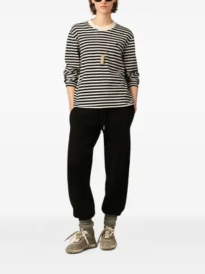 AMI Paris De Coeur Striped T-shirt