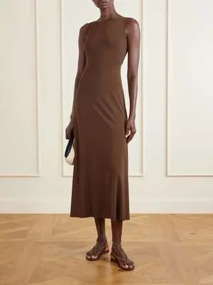 ERES Sculpture Backless Jersey Maxi Dress