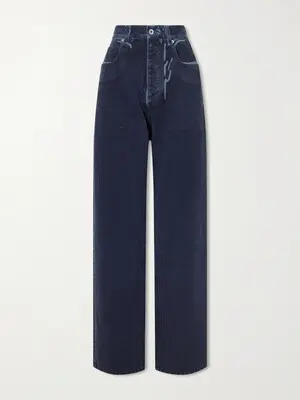 Bottega Veneta Overdyed Straight-leg Jeans