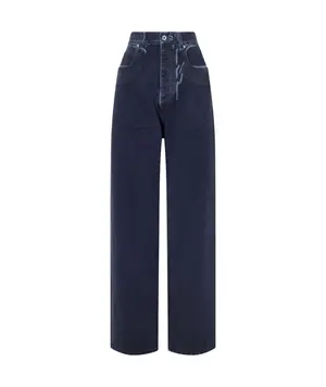 Bottega Veneta Overdyed Straight-leg Jeans