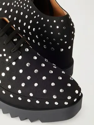 Stella McCartney Elyse Studded Platform Brogues