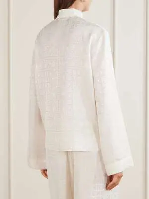 LIBEROWE Nisha Silk-jacquard Shirt