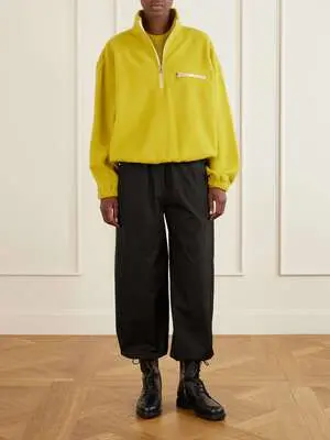 RIER Polar Wool-fleece Half-zip Sweatshirt