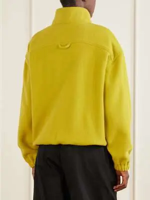 RIER Polar Wool-fleece Half-zip Sweatshirt