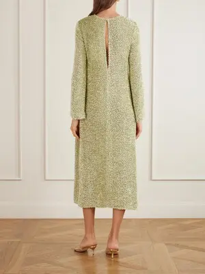 LIBEROWE Wren Lurex Chenille Maxi Dress