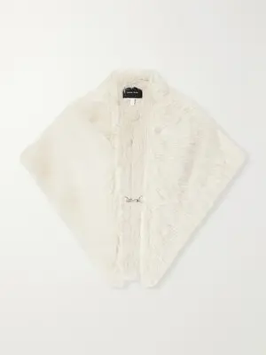 Simone Rocha Plush Scarf - Neutrals