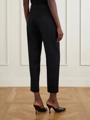LANVIN Wool High-rise Straight-leg Pants