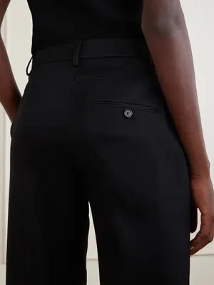 LANVIN Wool High-rise Straight-leg Pants