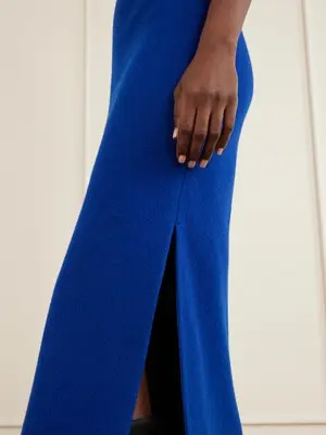 RIER Wool-fleece Midi Dress