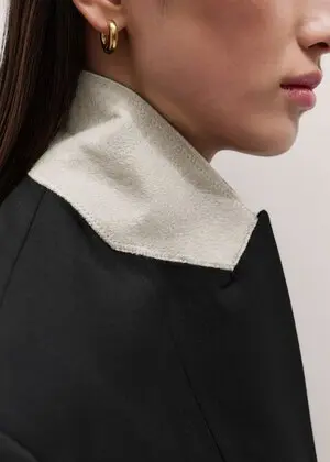 ME+EM Oversized Tuxedo Jacket With Shawl Lapel