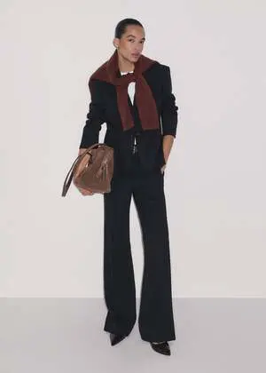 ME+EM Sharp Shoulder Contour Blazer