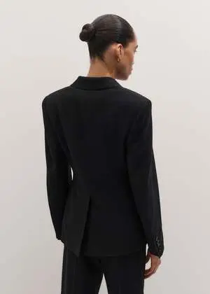 ME+EM Sharp Shoulder Contour Blazer