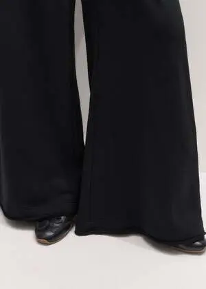 ME+EM Drawcord Sweatshirt Wide Leg Trousers